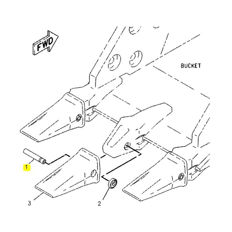 Bolt dinte cupa tip J250 | Team Utilaje - Comanda Piese Utilaje ...